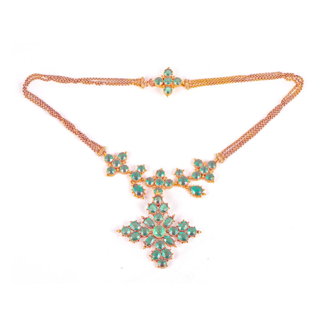 Melody Rodgers Maltese cross necklace