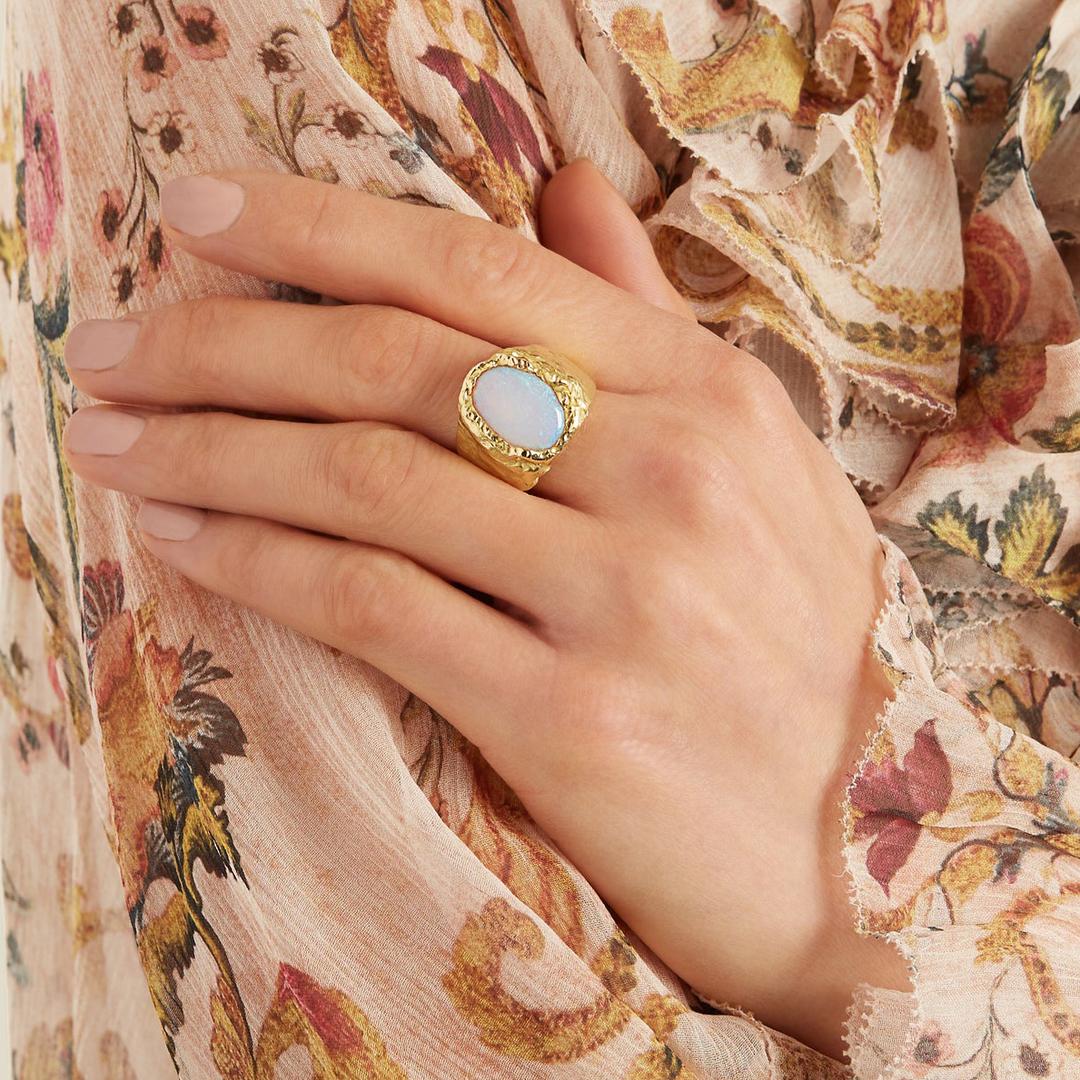 Signetura opal ring by Orit Elhanati | Orit Elhanati | The Jewellery Editor
