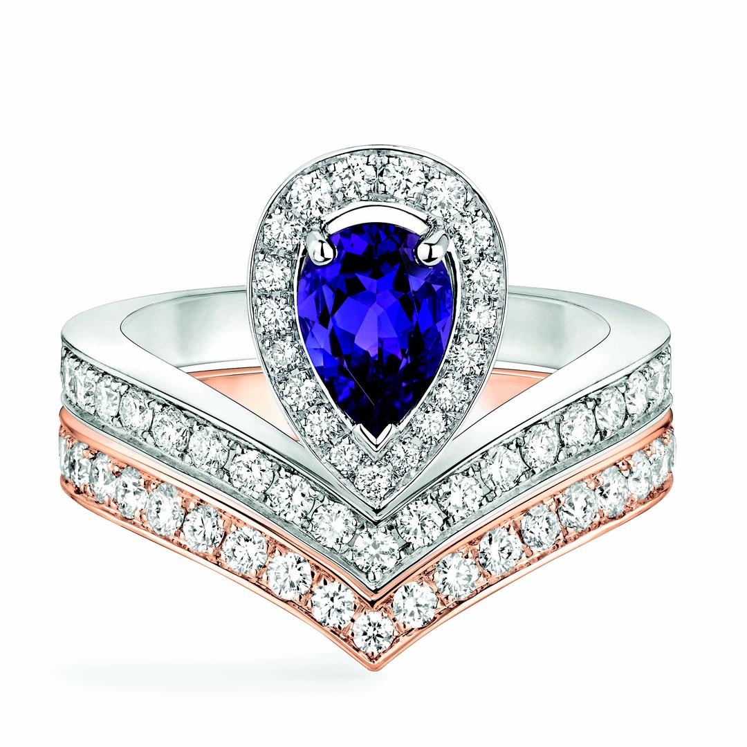 Engagement ring with Amethyst and diamonds from Chaumet | Chaumet | The ...