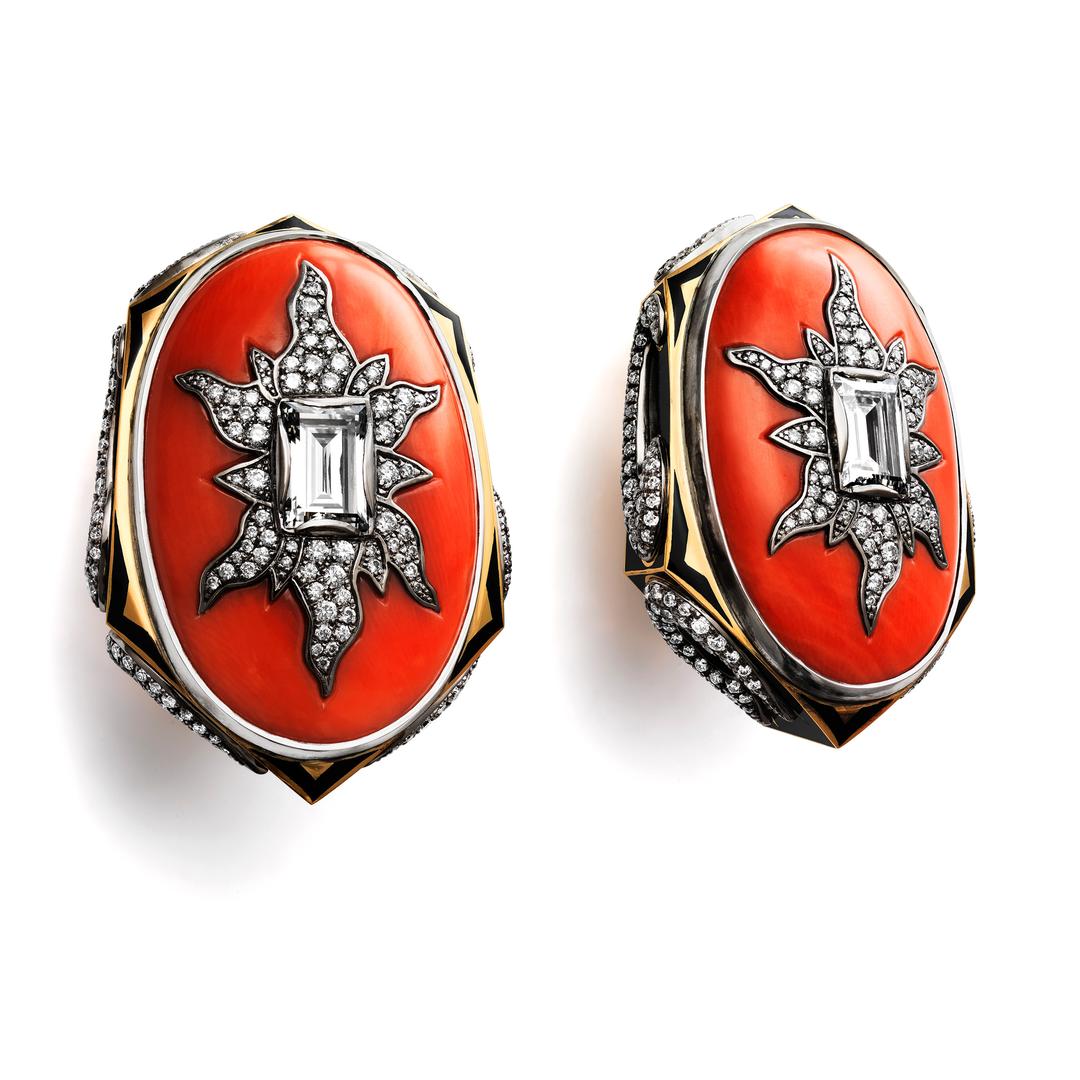 Leaf Coronet rock crystal cuff | Suzanne Belperron | The Jewellery Editor