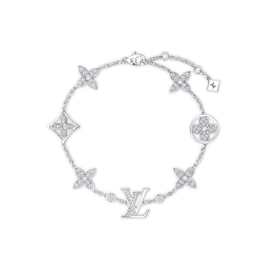 Idylle Blossom bracelet in white gold and diamonds by Louis Vuitton ...