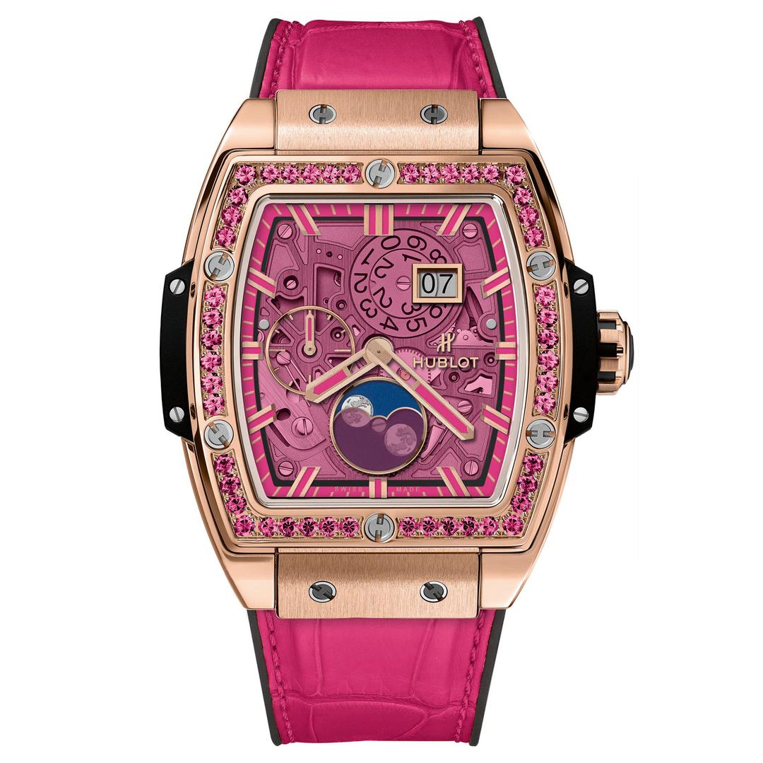 Spirit of Big Bang Moonphase King Gold Pink watch | Hublot | The ...