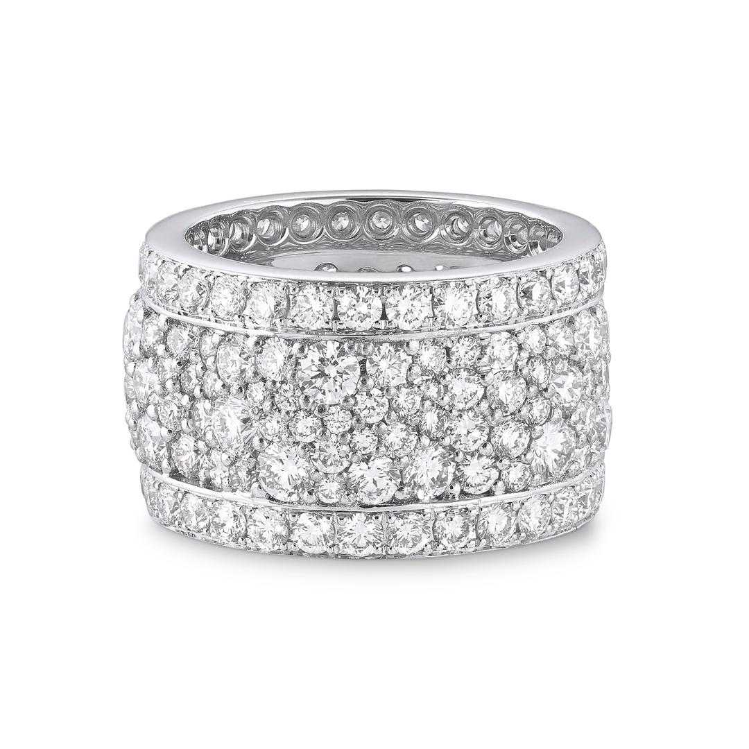 Lyla’s Bow diamond ring in white gold | VANLELES | The Jewellery Editor