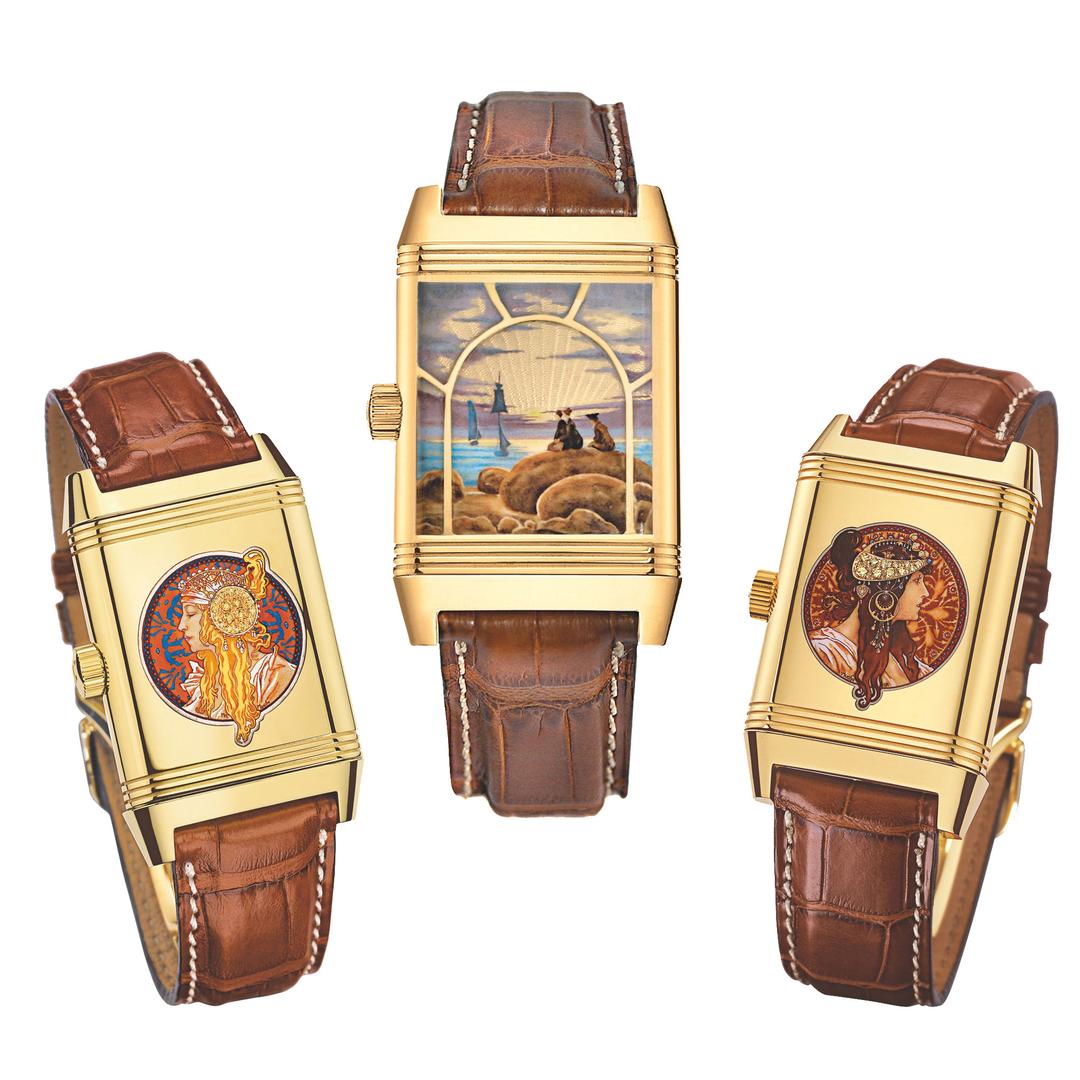 Jaeger-LeCoultre Reverso watches: artworks on dials | The Jewellery Editor