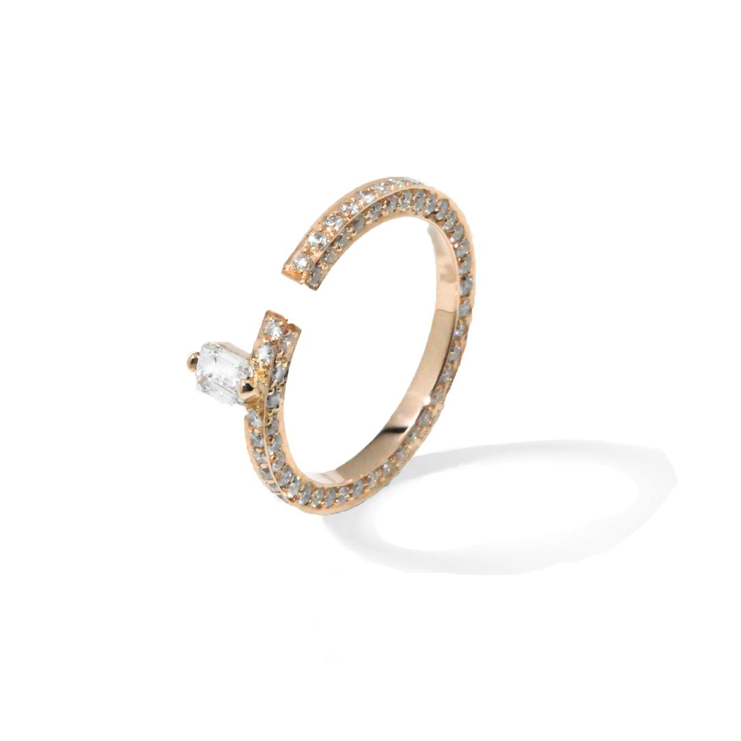 Diamond twist solitaire engagement ring | Chopard | The Jewellery Editor