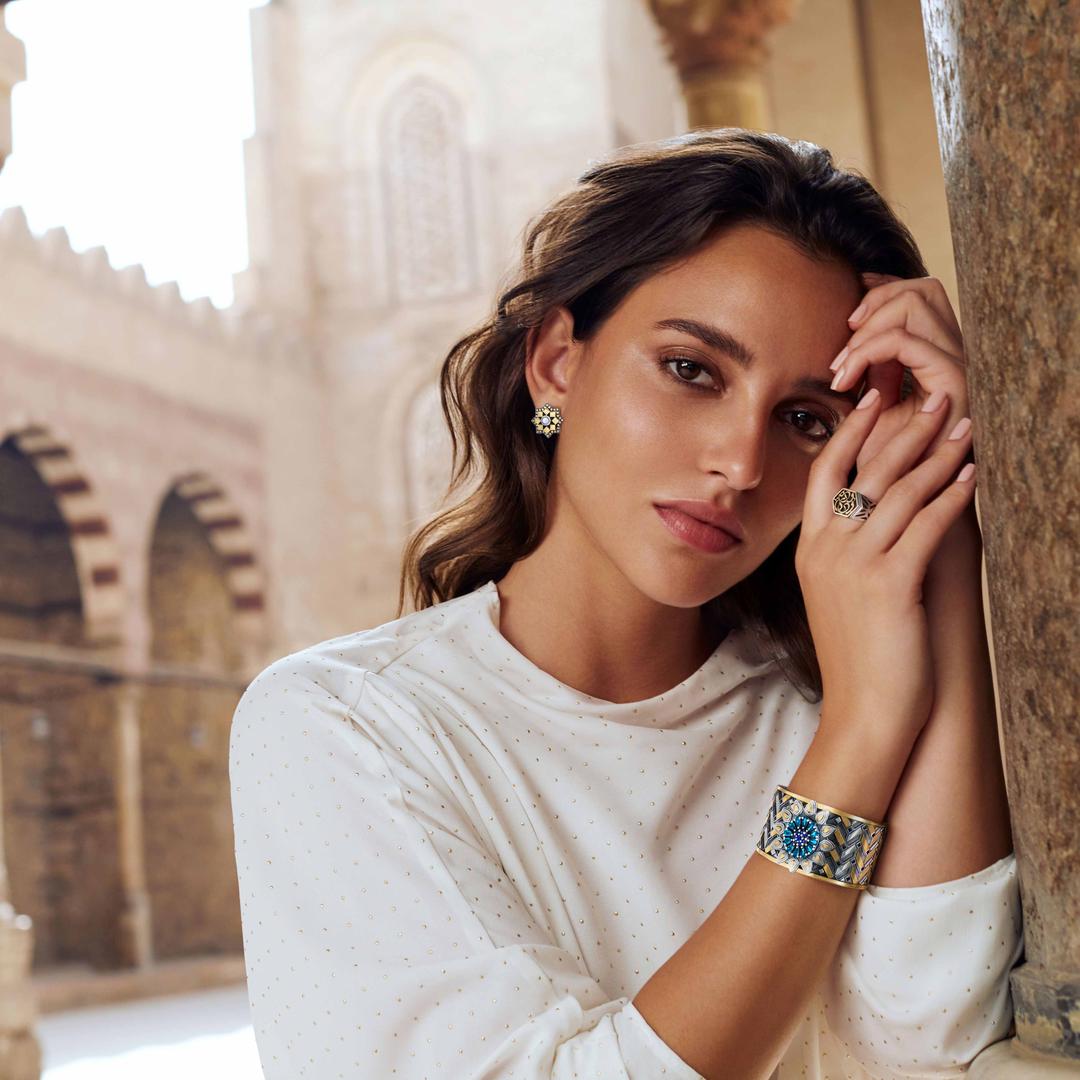Manluk bangle from Azza Fahmy | Azza Fahmy Jewellery | The Jewellery Editor