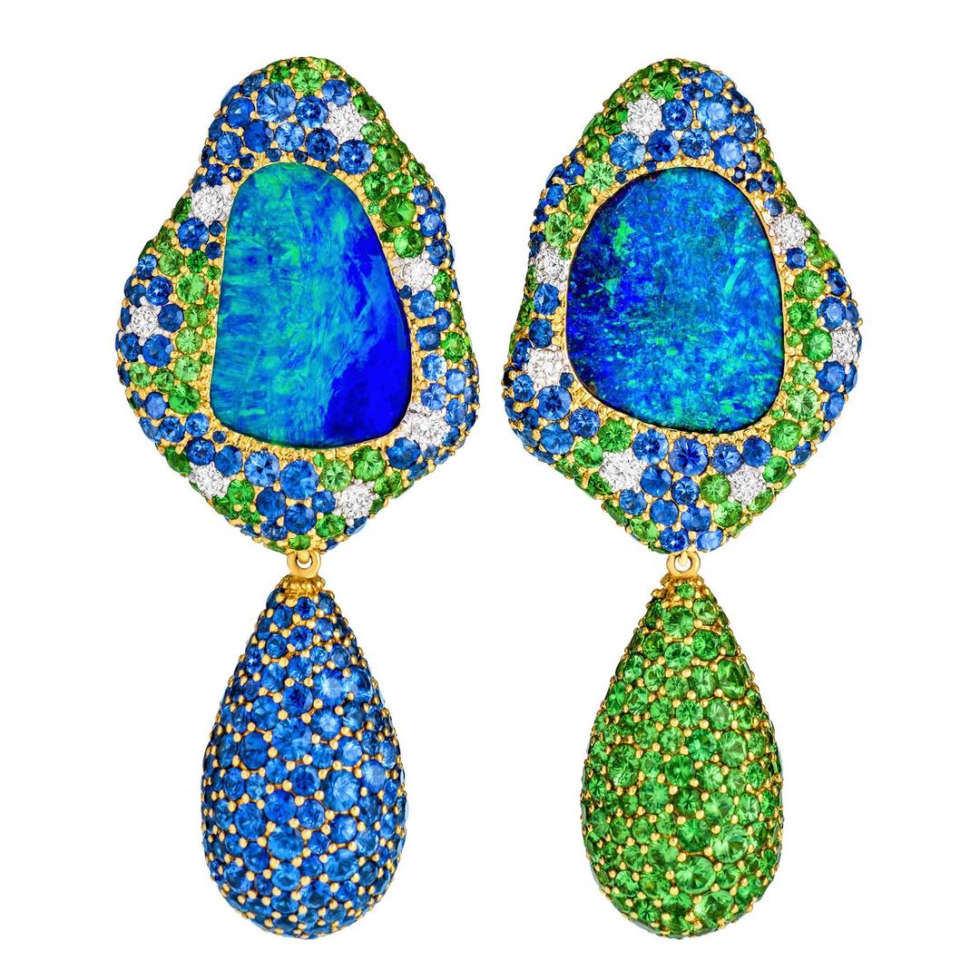 Étoiles Boréales Australian black opal ring | Chaumet | The Jewellery ...