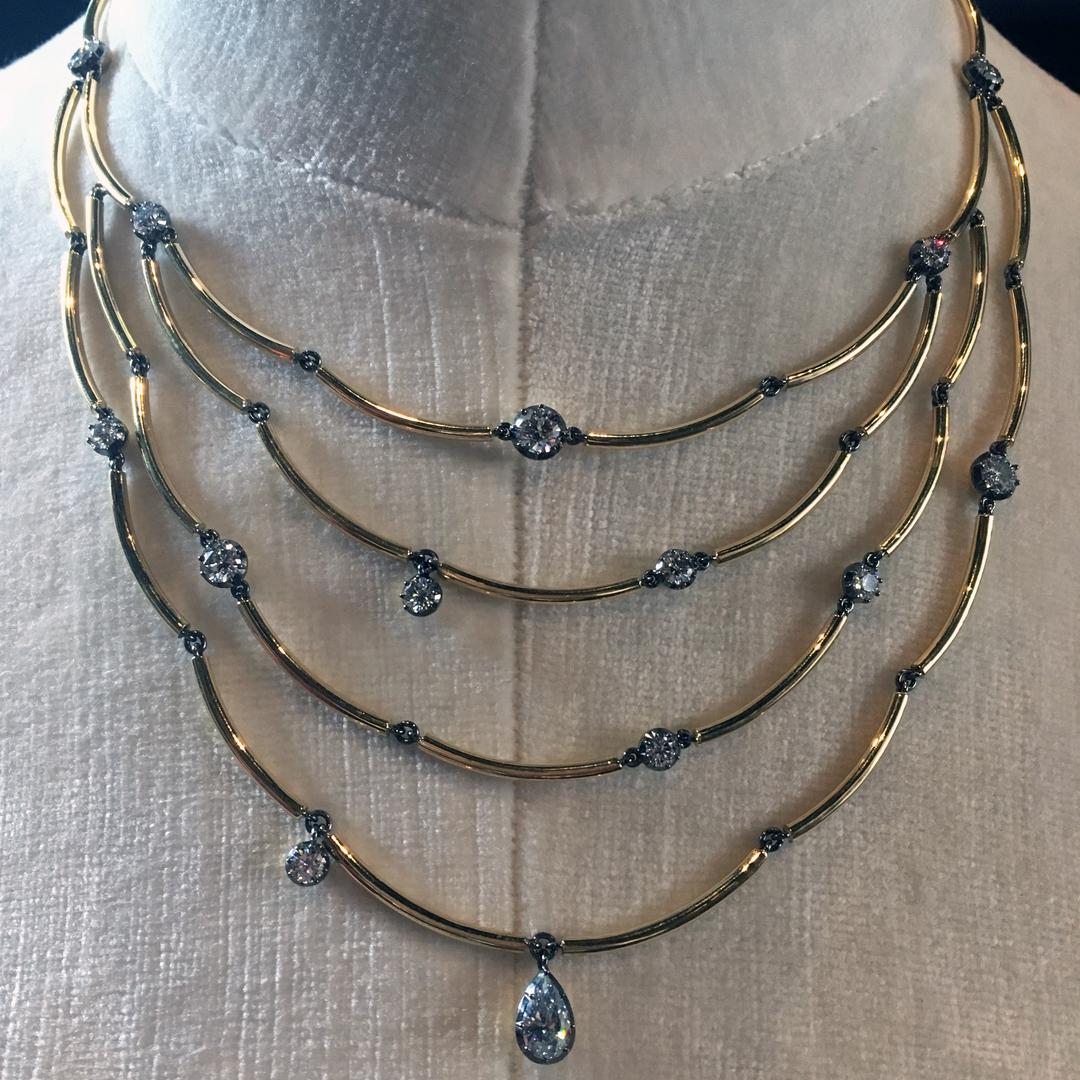 Softly does it: all-gold jewellery shines bright again | The Jewellery ...