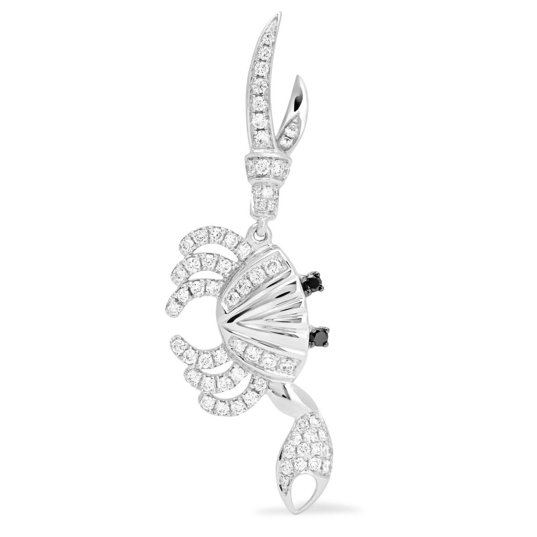 Diamond crab earring | Yvonne Léon | The Jewellery Editor
