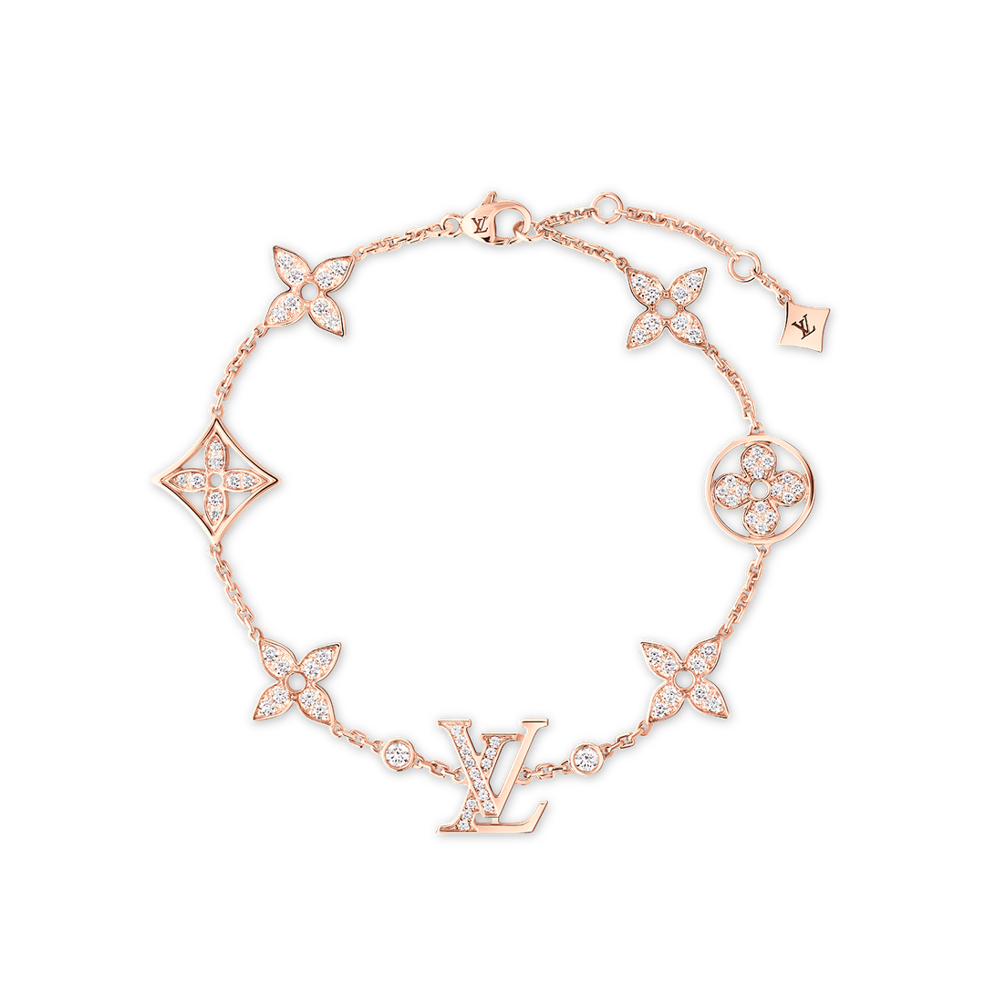 Idylle Blossom bracelet in pink gold and diamonds by Louis Vuitton ...