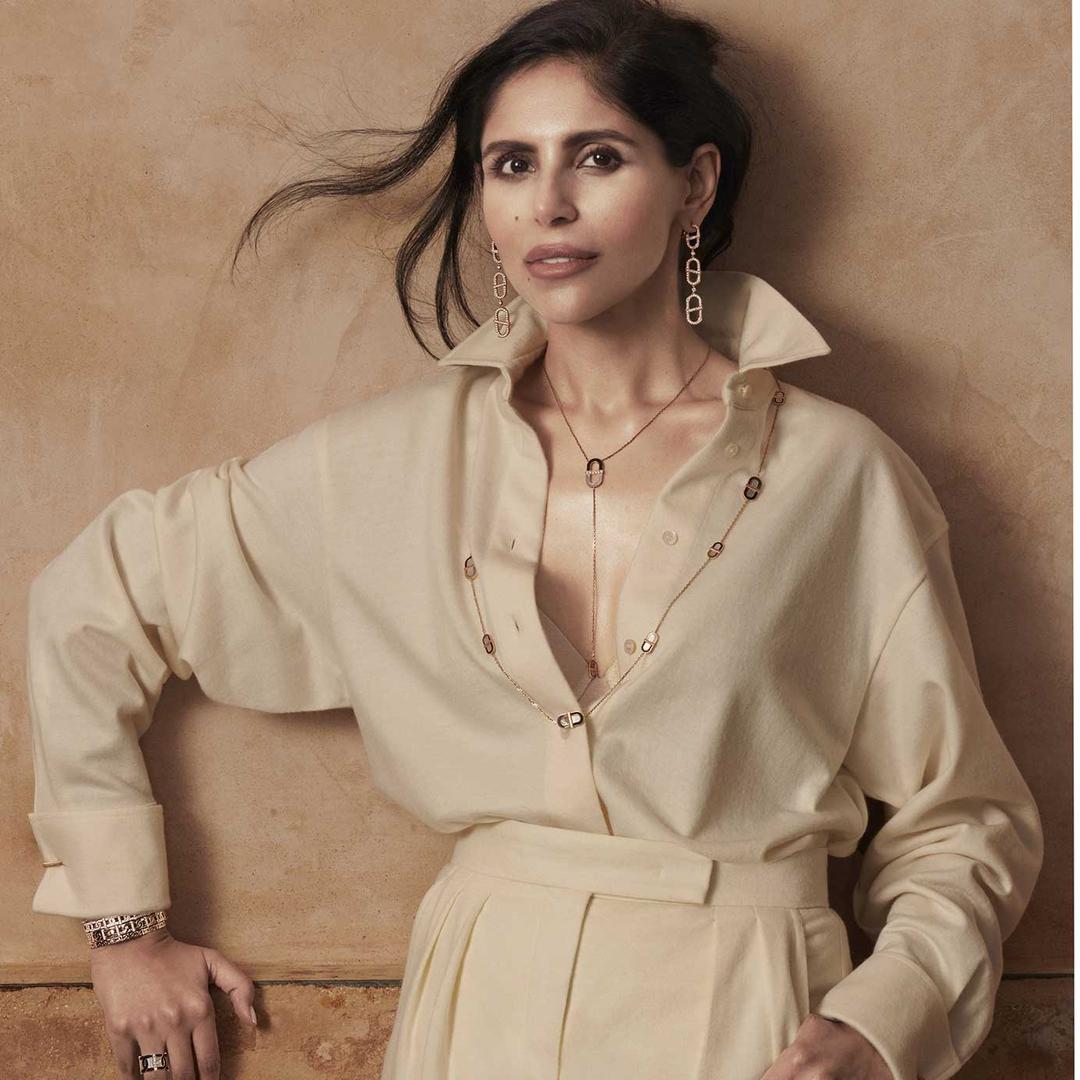 Karina Choudhrie portrait in Vitamin Pink