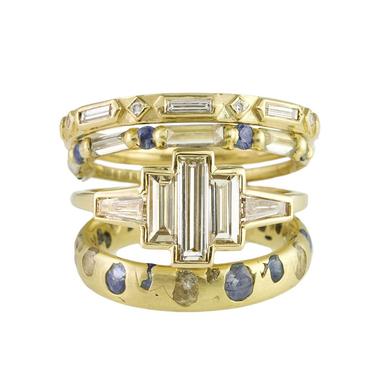 Bold bridal stacks for the alt bride | The Jewellery Editor