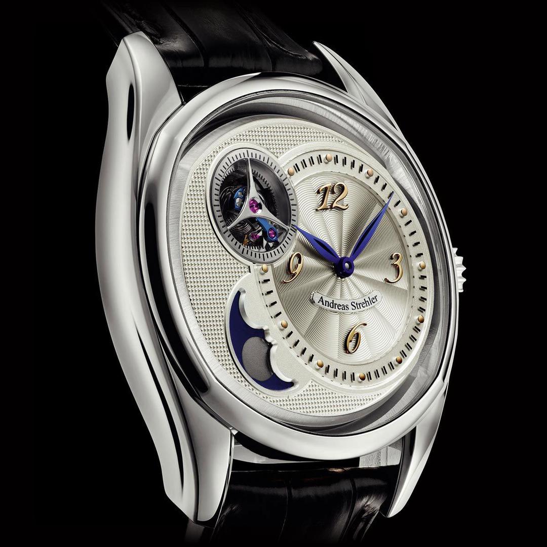 Sauterelle à Lune Perpetuelle Platinum watch | Andreas Strehler | The ...