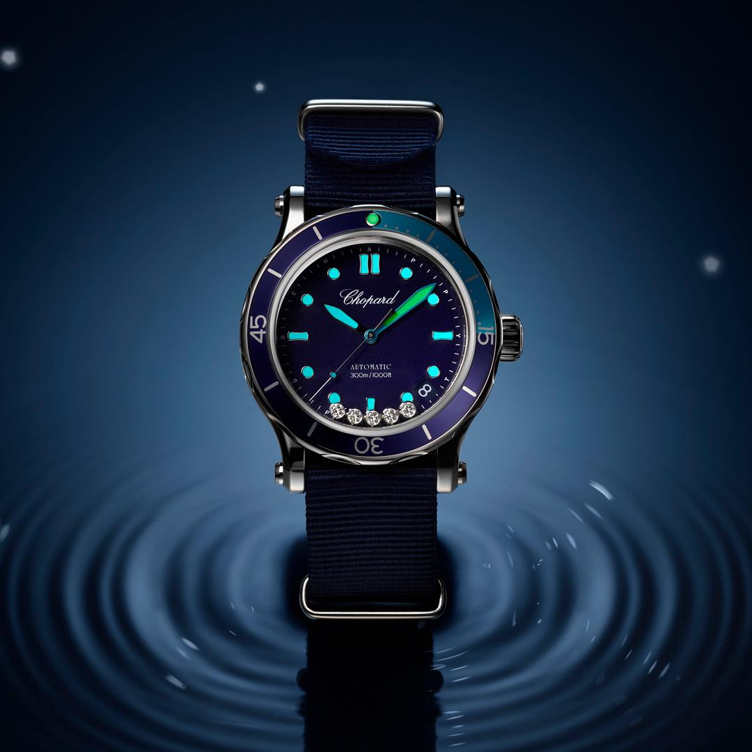 Happy Ocean Blue turquoise watch | Chopard | The Jewellery Editor