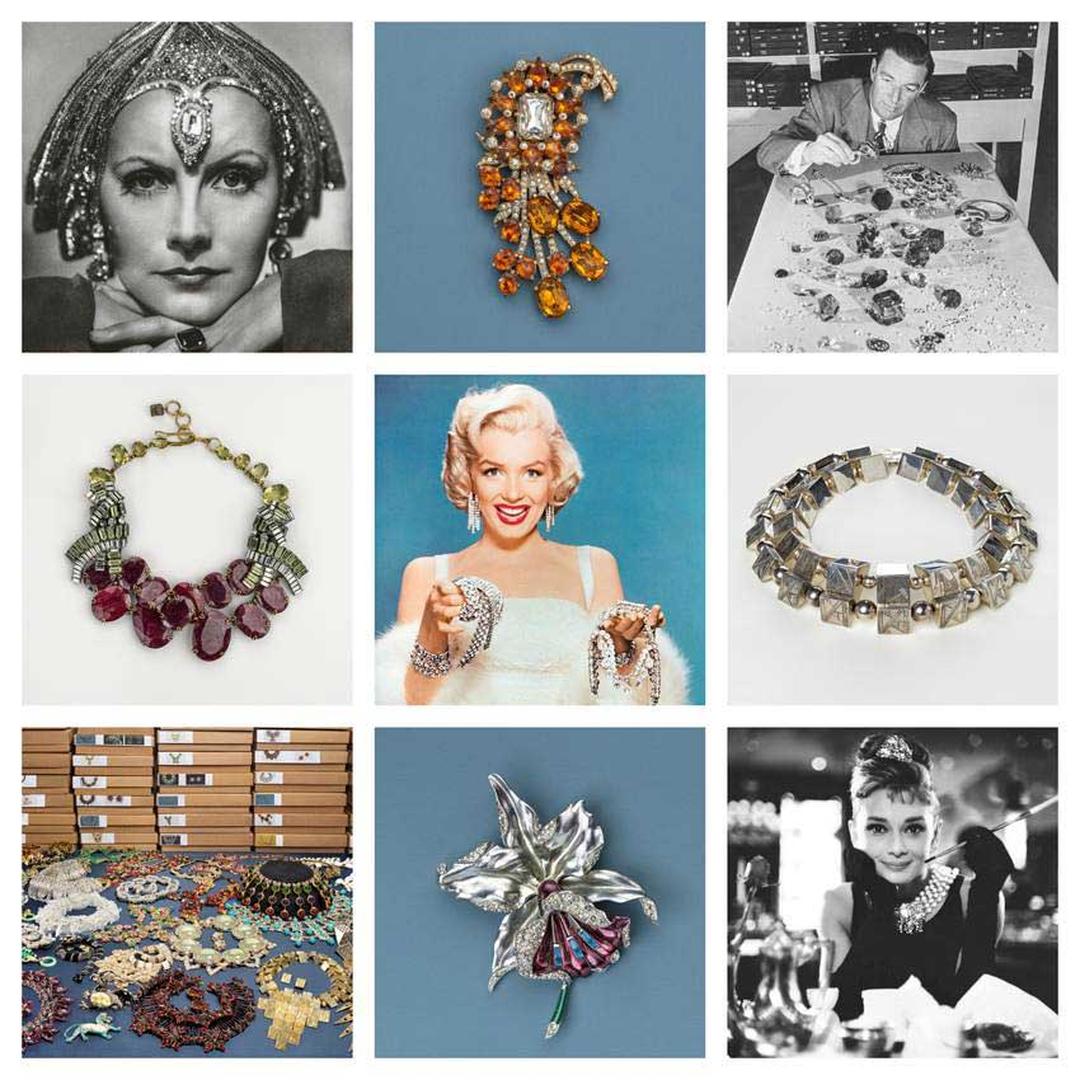 Inside spread of Costume Jewellery by Carol Woolton