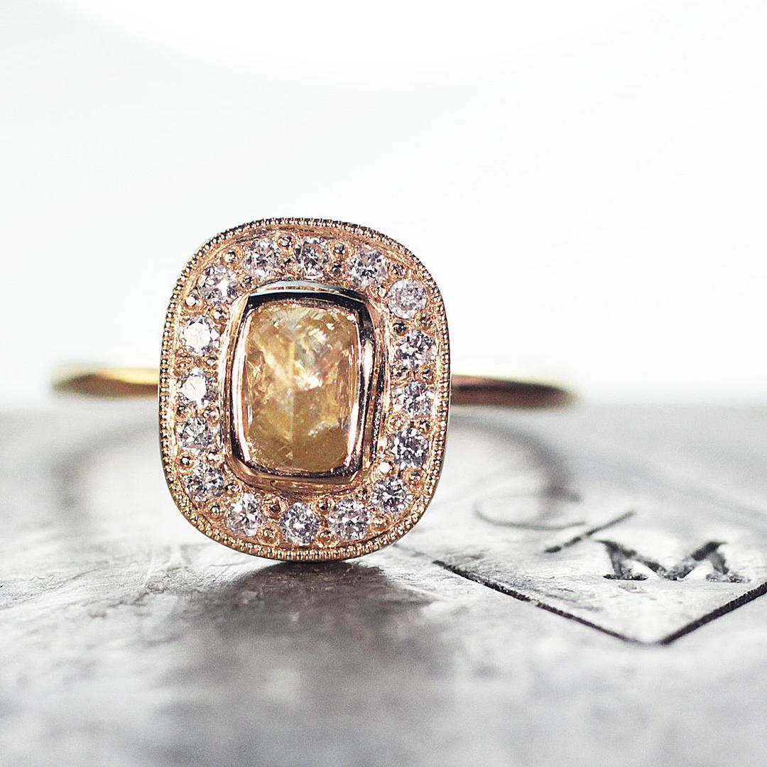 Rough diamond engagement rings with raw appeal | The Jewellery Editor