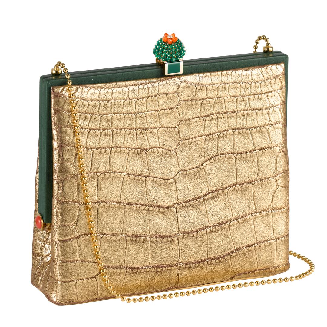 Gold Cactus de Cartier handbag | Cartier | The Jewellery Editor