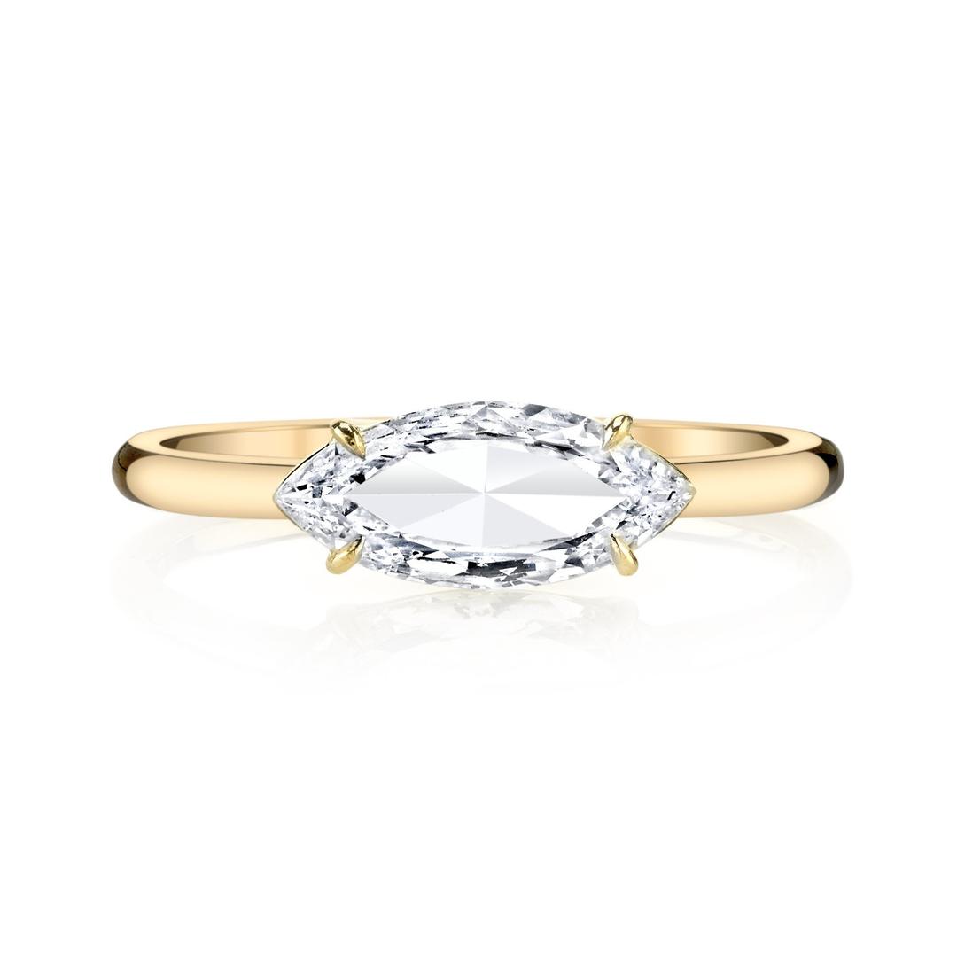 Marquis Diamond Solitaire Supreme engagement ring | Kataoka | The ...