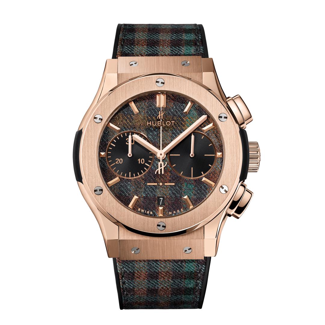 Classic Fusion Chronograph Italia Independent Tartan King Gold watch ...