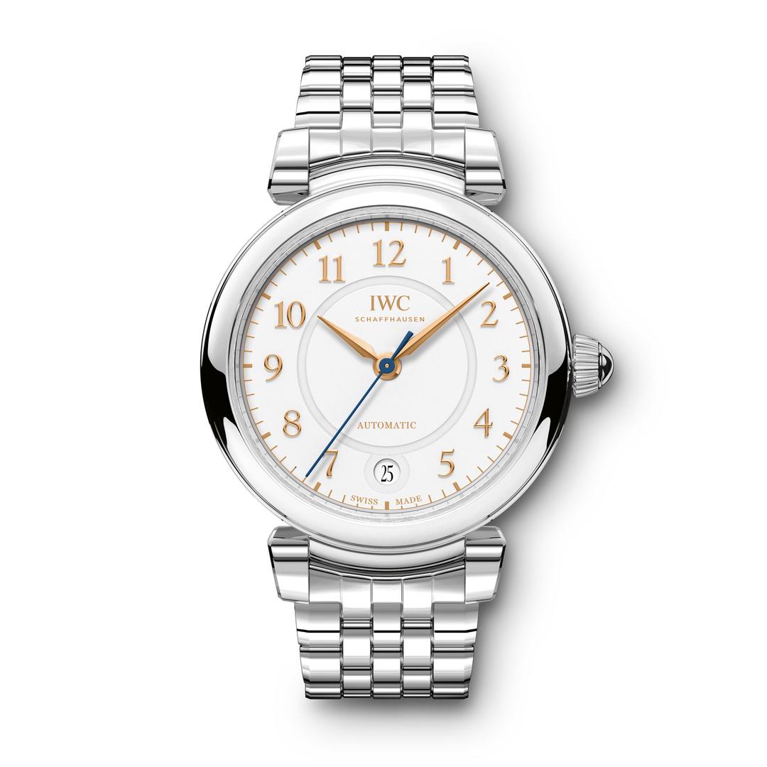 Da Vinci Automatic red gold and diamond watch | IWC | The Jewellery Editor