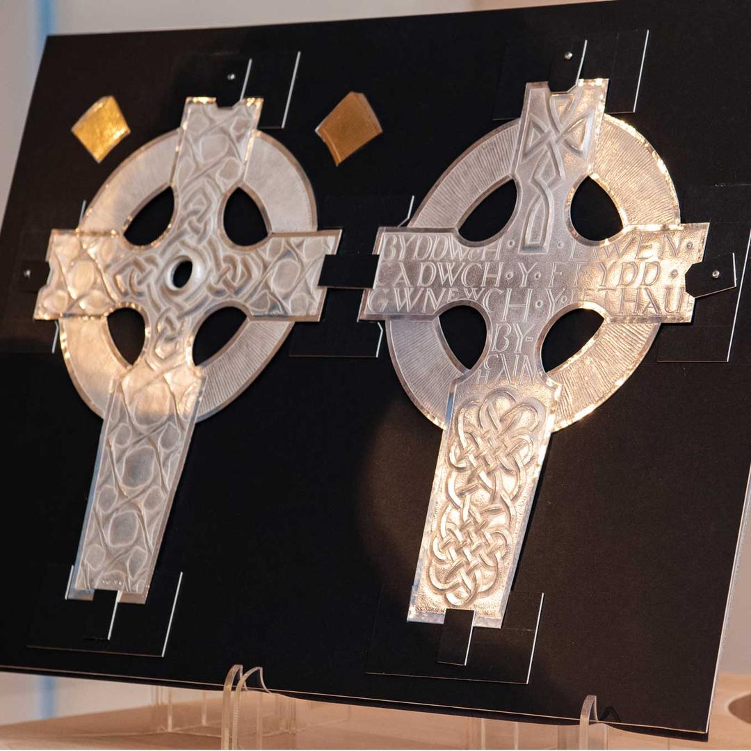 Cross of Wales designed by Michael Lloyd Photographer Julia