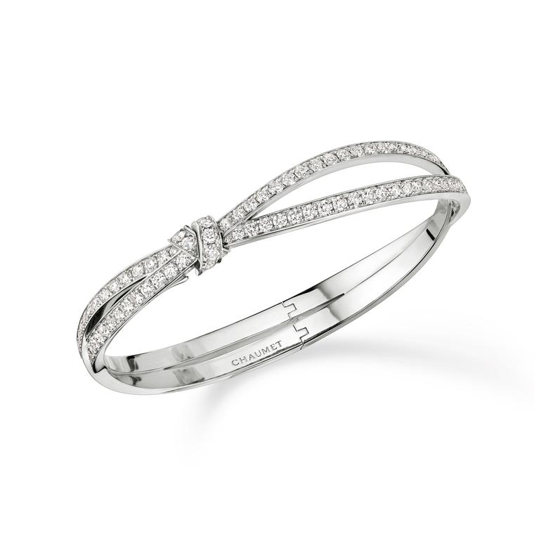 Séduction white gold bracelet fully-set with diamonds | Chaumet | The ...