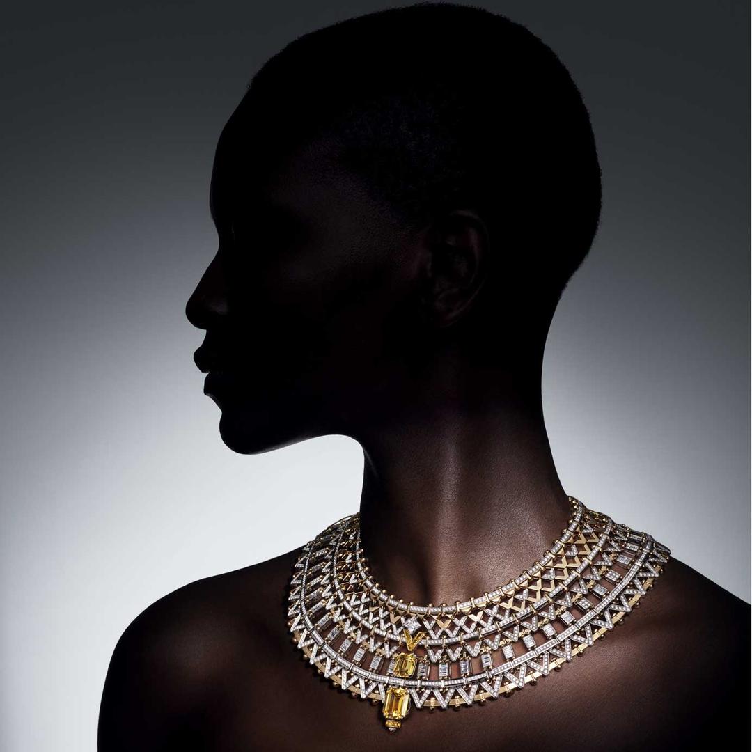 Louis Vuitton Awakened Hands Awakened Minds Vision necklace