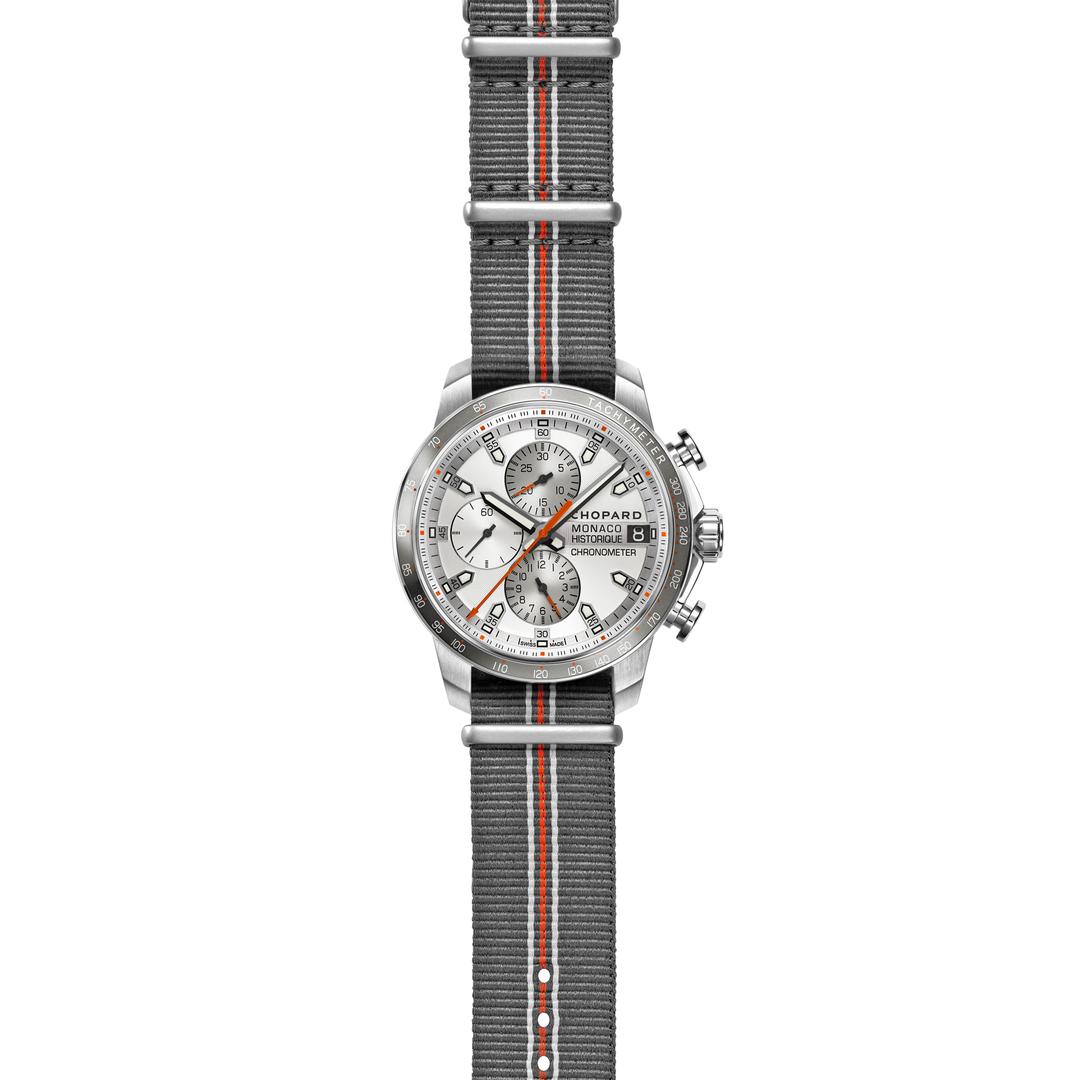 Grand Prix Monaco Historique chronograph watch with NATO strap ...