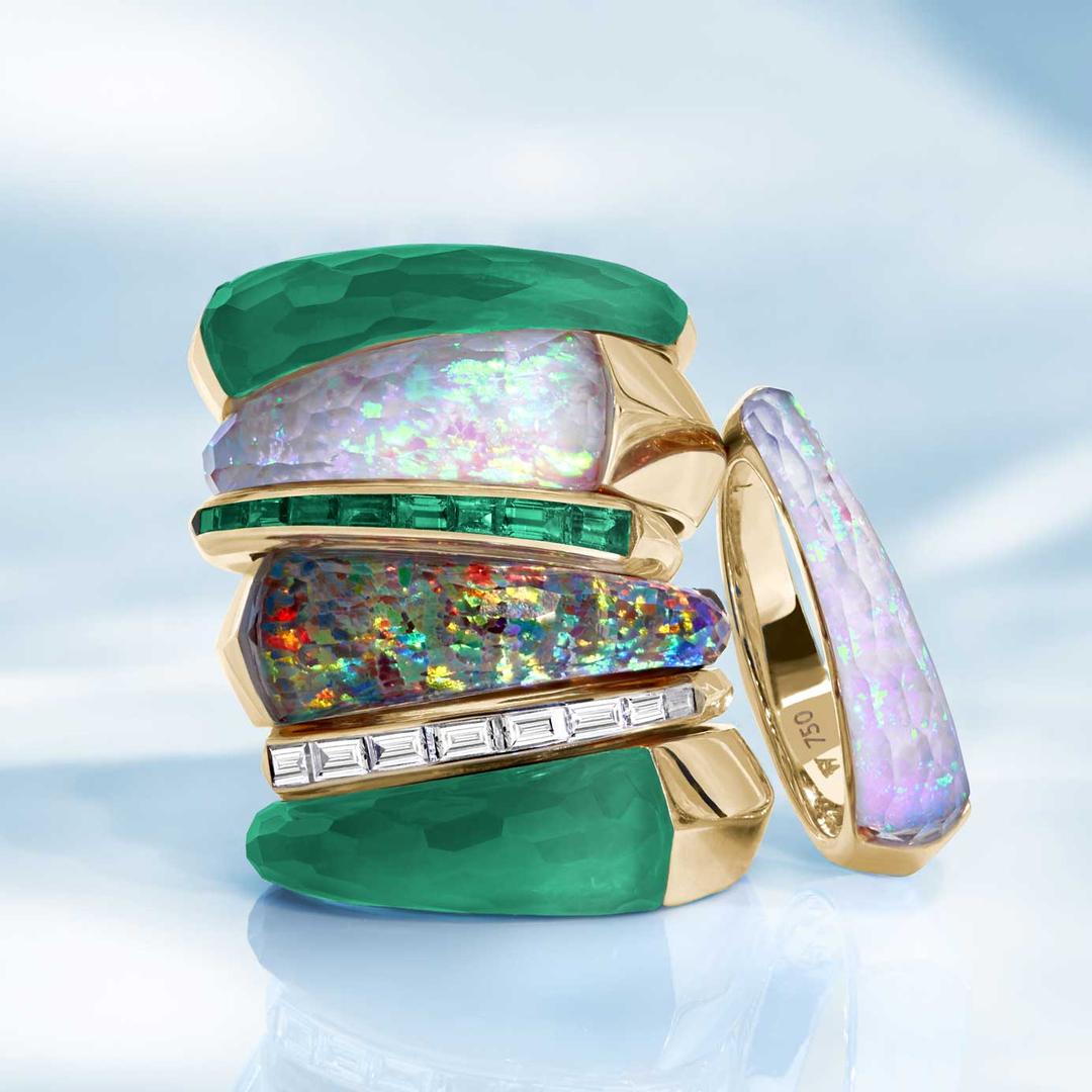 CH2 Shard slimline stacking ring by Stephen Webster | Stephen Webster ...