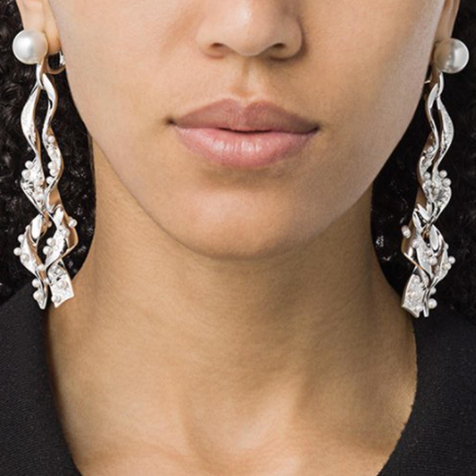 Cascade earrings by Tasaki still | Tasaki | The Jewellery Editor