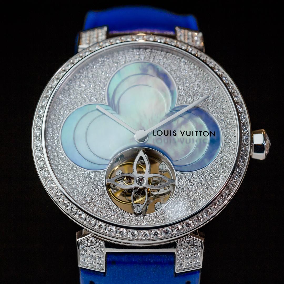 Blossom Tambour Monogram Tourbillon watch | Louis Vuitton | The ...