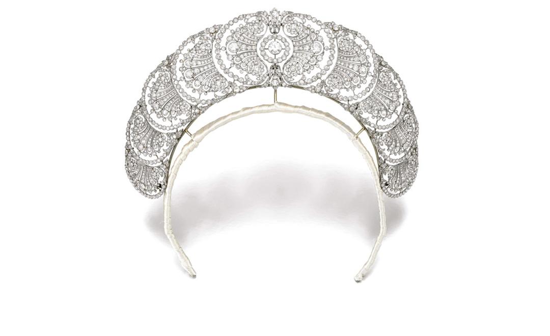 Lot 287. Property of Ducal House. Diamond Tiara. 1920's.