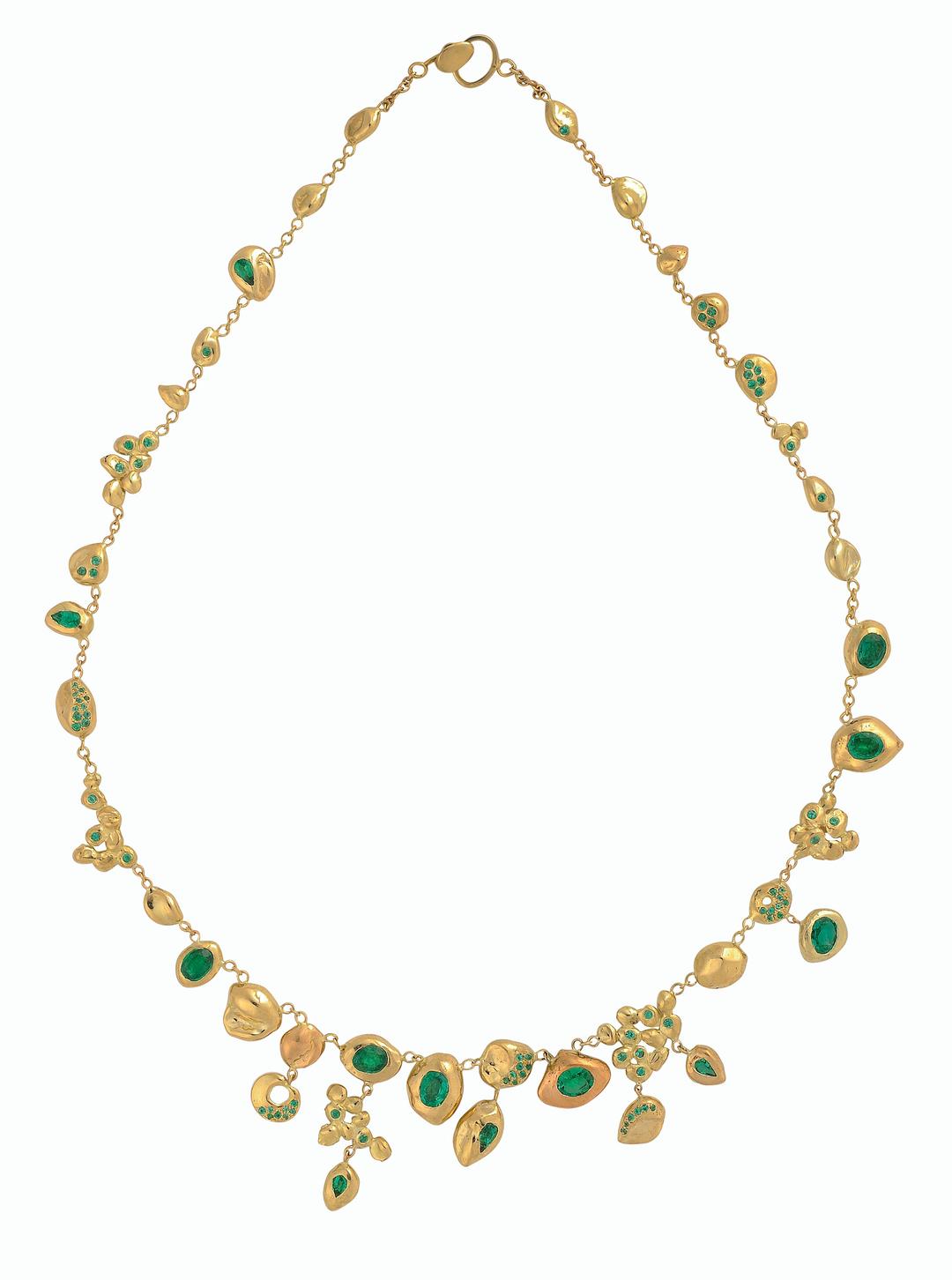 Assam necklace with Gemfields emeralds | Gemfields | The Jewellery Editor
