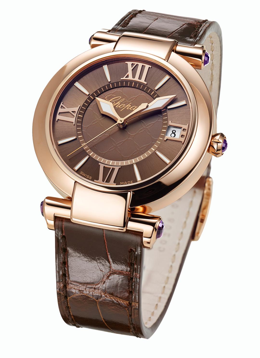 Imperiale watch with a white mother-of-pearl dial | Chopard | The ...