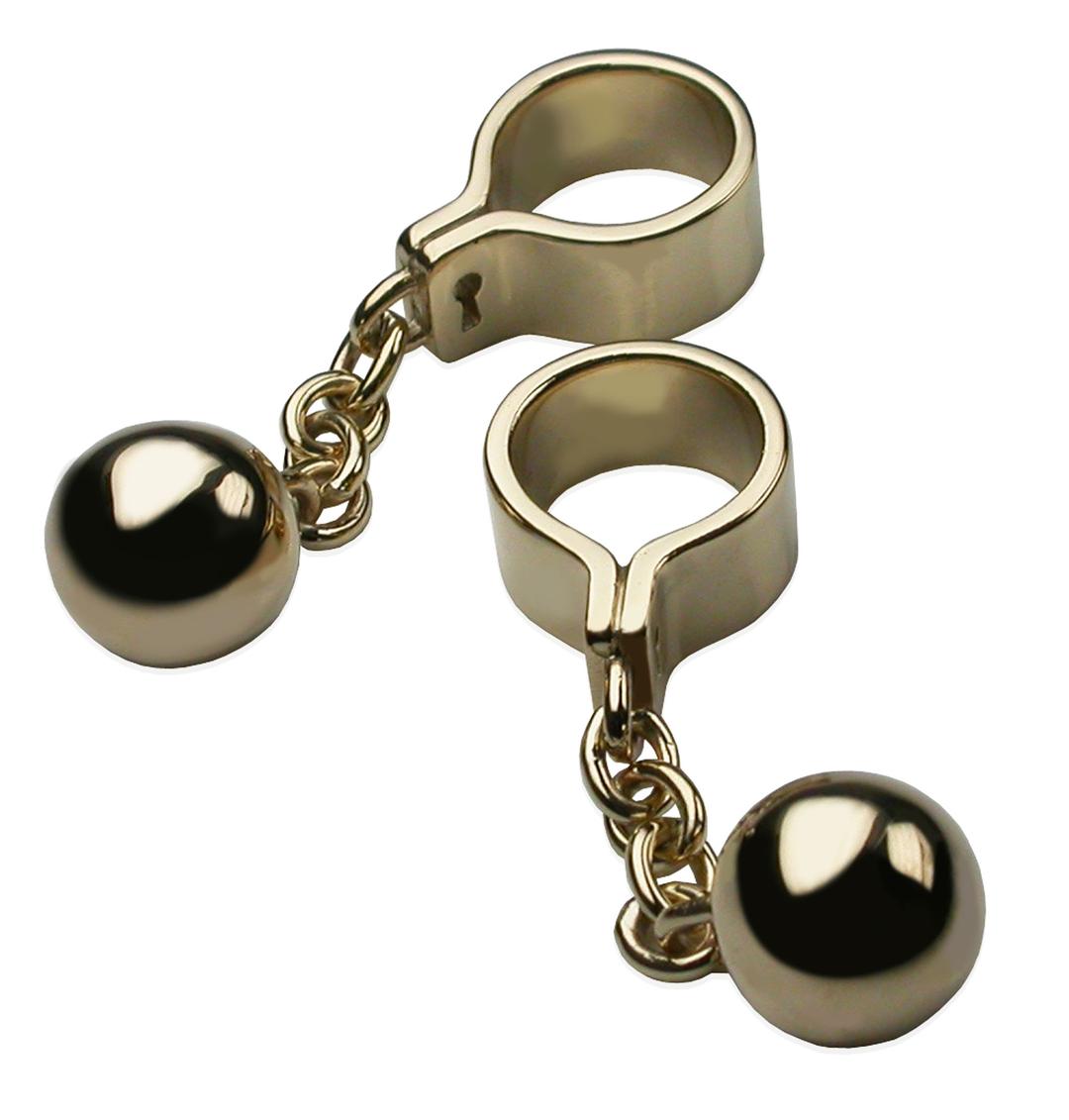 Ball and Chain cufflinks in yellow gold | Stephen Einhorn | The ...