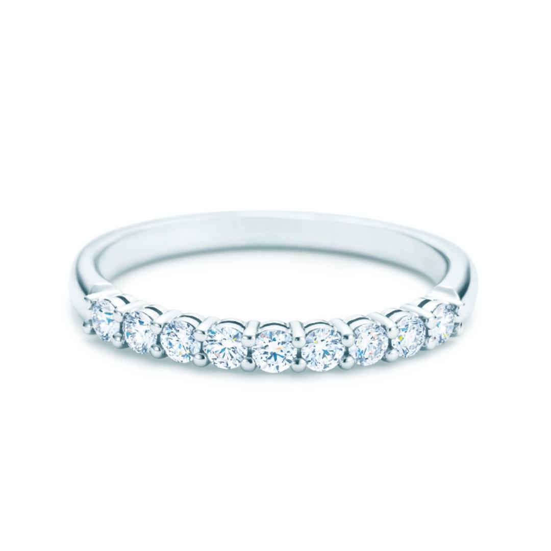 Shared-setting half eternity ring | Tiffany & Co. | The Jewellery Editor