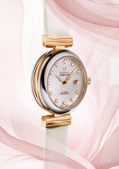 New Omega Ladymatic bicolour watches for women | The Jewellery Editor