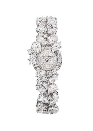 The famous Harry Winston Cluster design has evolved over the decades ...