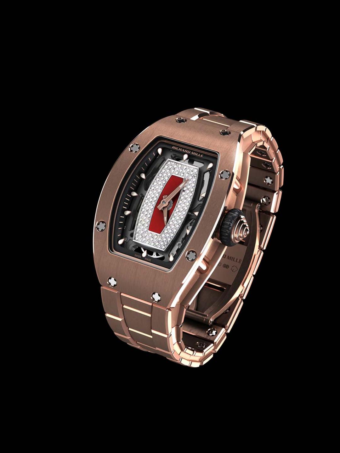 Richard Mille brand has never designed metal straps for its