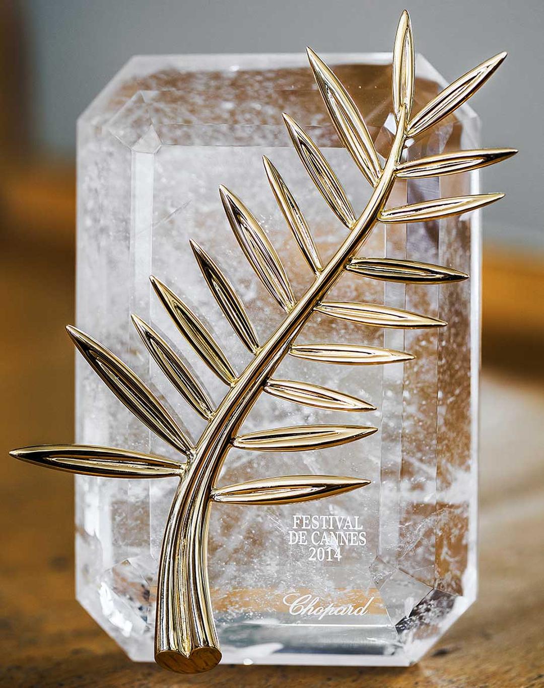 Chopard creates first ever Palme d Or award in Fairmined gold for the ...