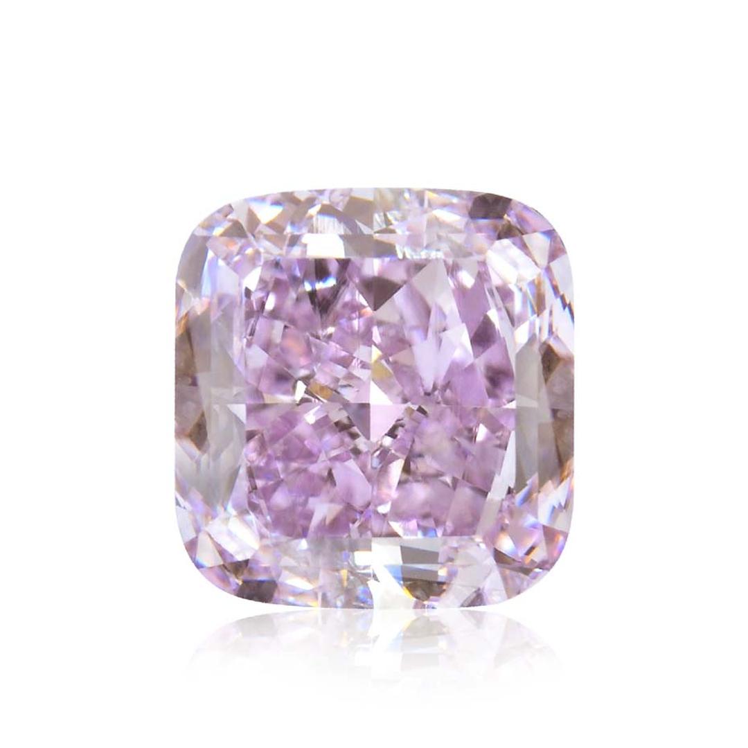 Leibish and Co unveils a rare 3.37 carat purple diamond in the Pantone ...