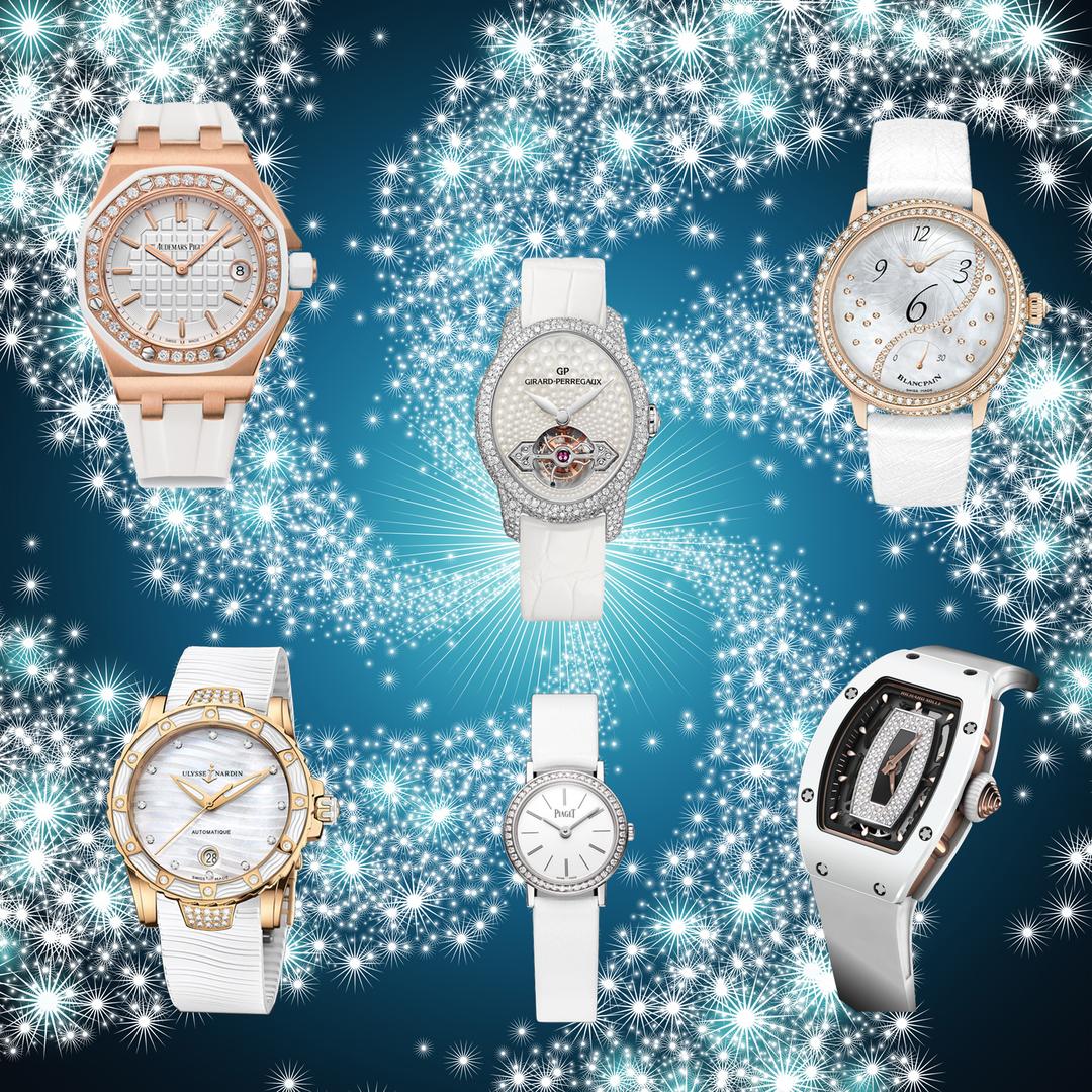 White on white watches for women for a cool Christmas | The Jewellery ...