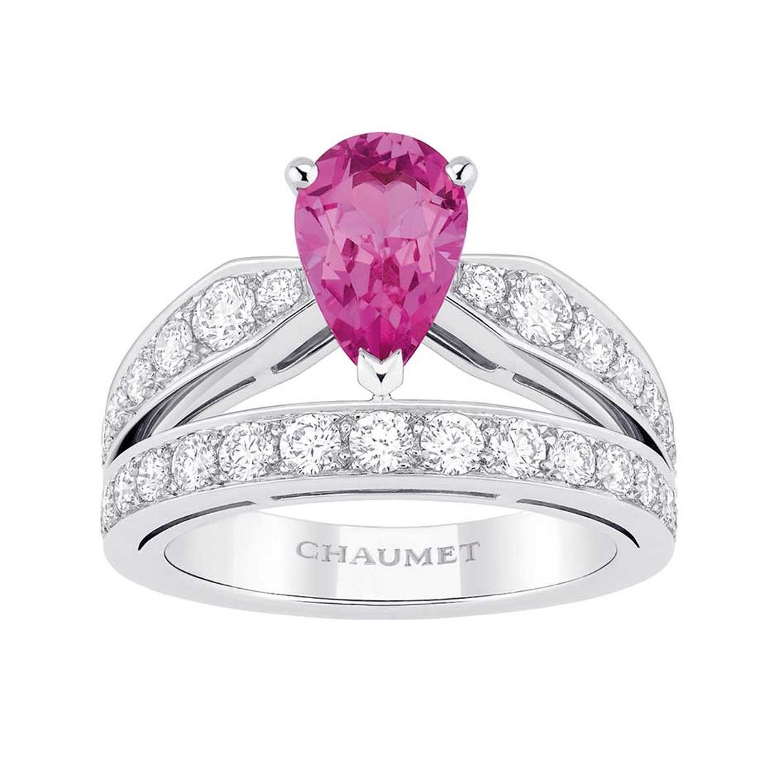Joséphine Tiara Platinum and Diamond Ring | Chaumet | The Jewellery Editor