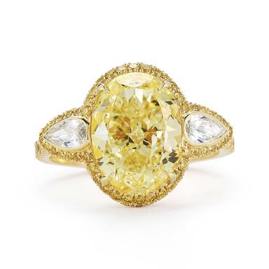 Big engagement rings: the sky's the limit with these incredible diamond ...
