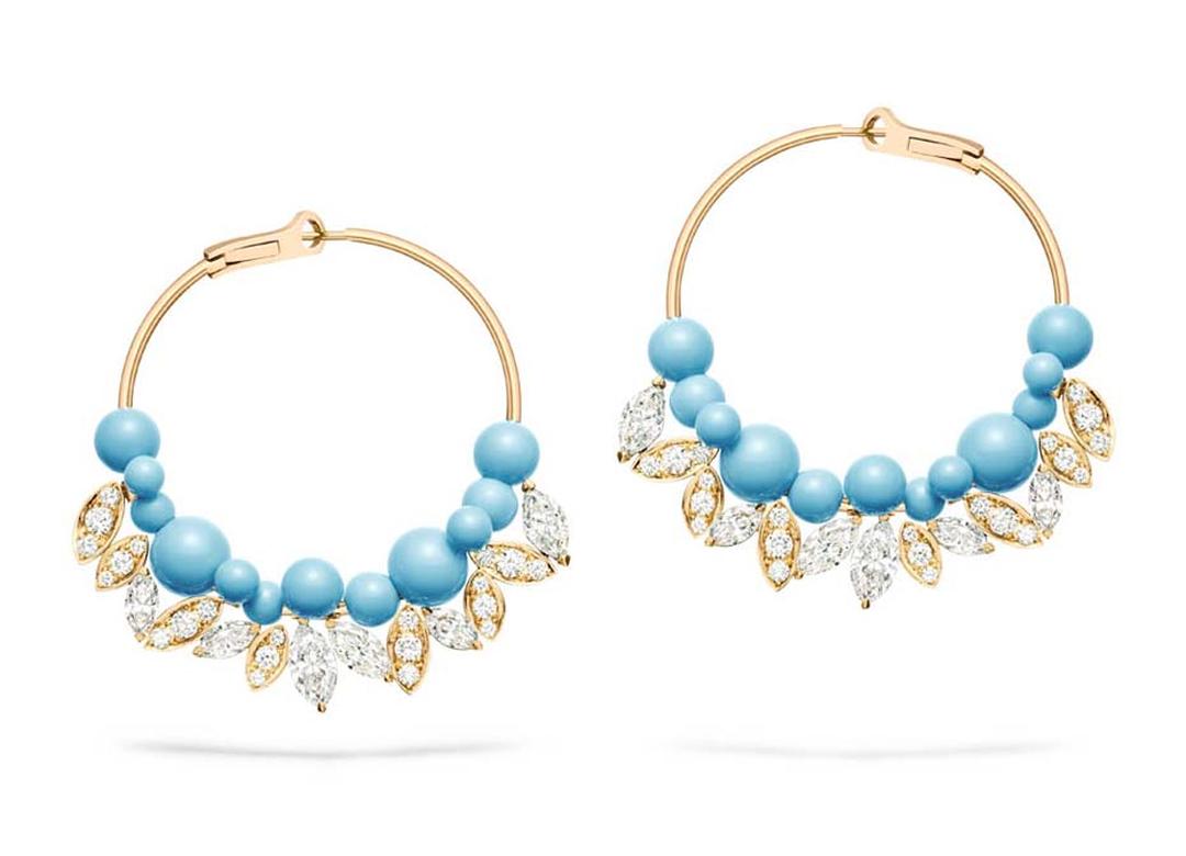 Piaget turquoise earrings from the Extremely Piaget