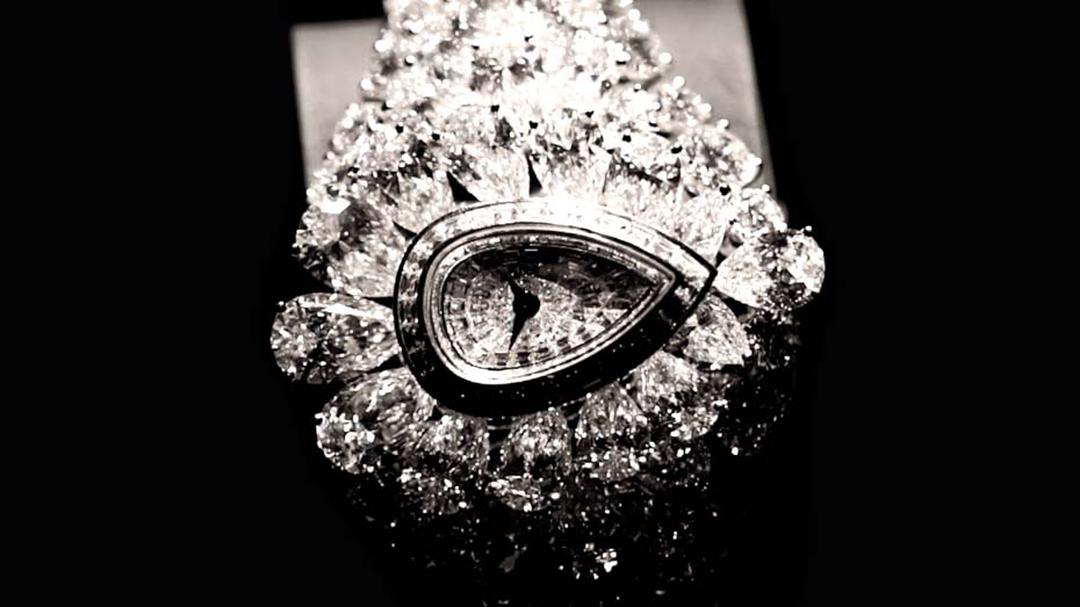 The transformable Graff Fascination watch, with its 152.96ct