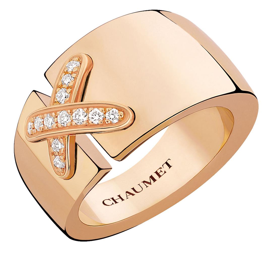 Liens de Chaumet watch in pink gold with diamonds | Chaumet | The ...