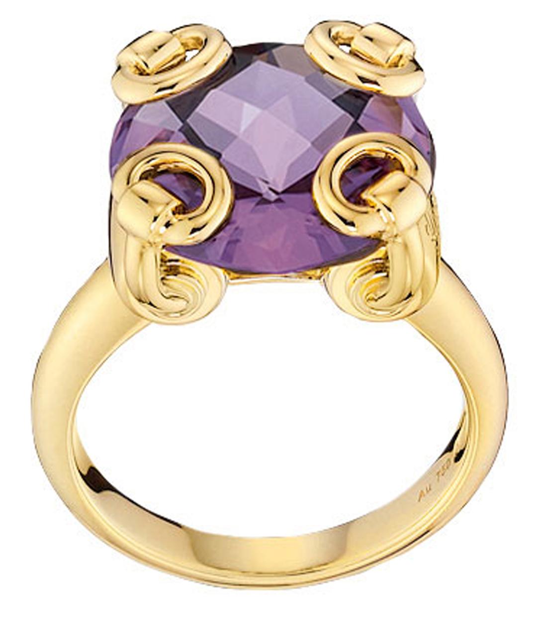 Horsebit amethyst cocktail ring | Gucci | The Jewellery Editor